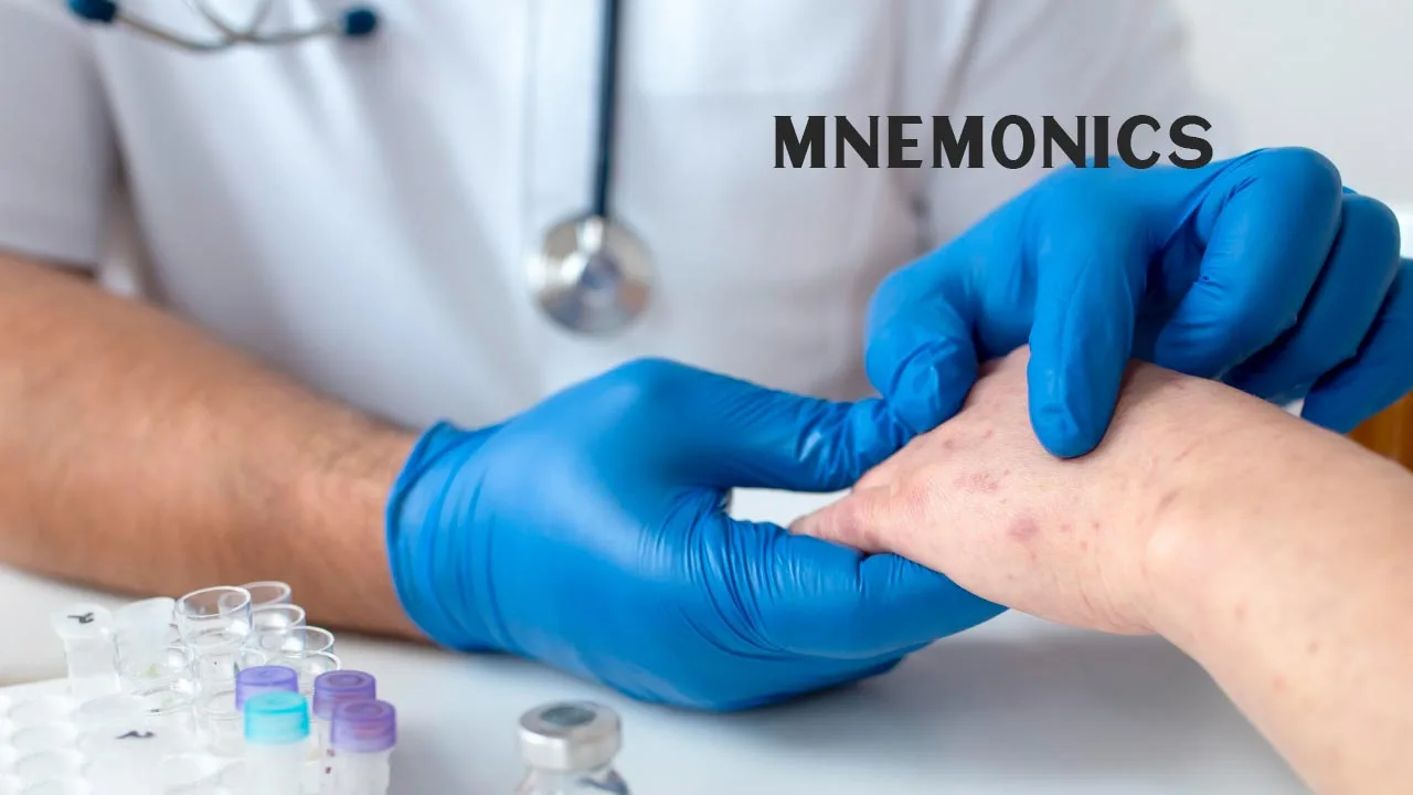 Dermatology Mnemonics – DMA Edu