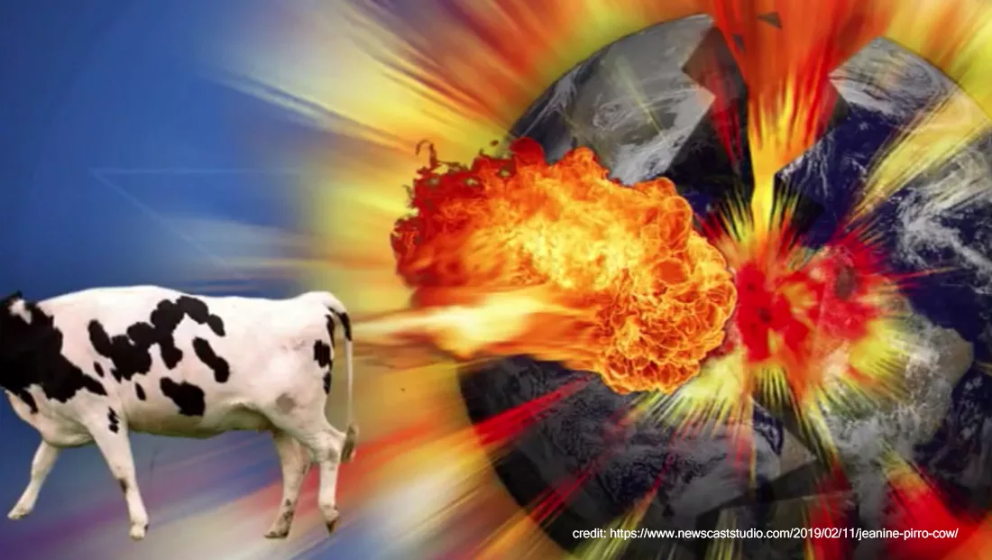 Global Warning Vs Methane-Free Cows Farts! – DMA Edu